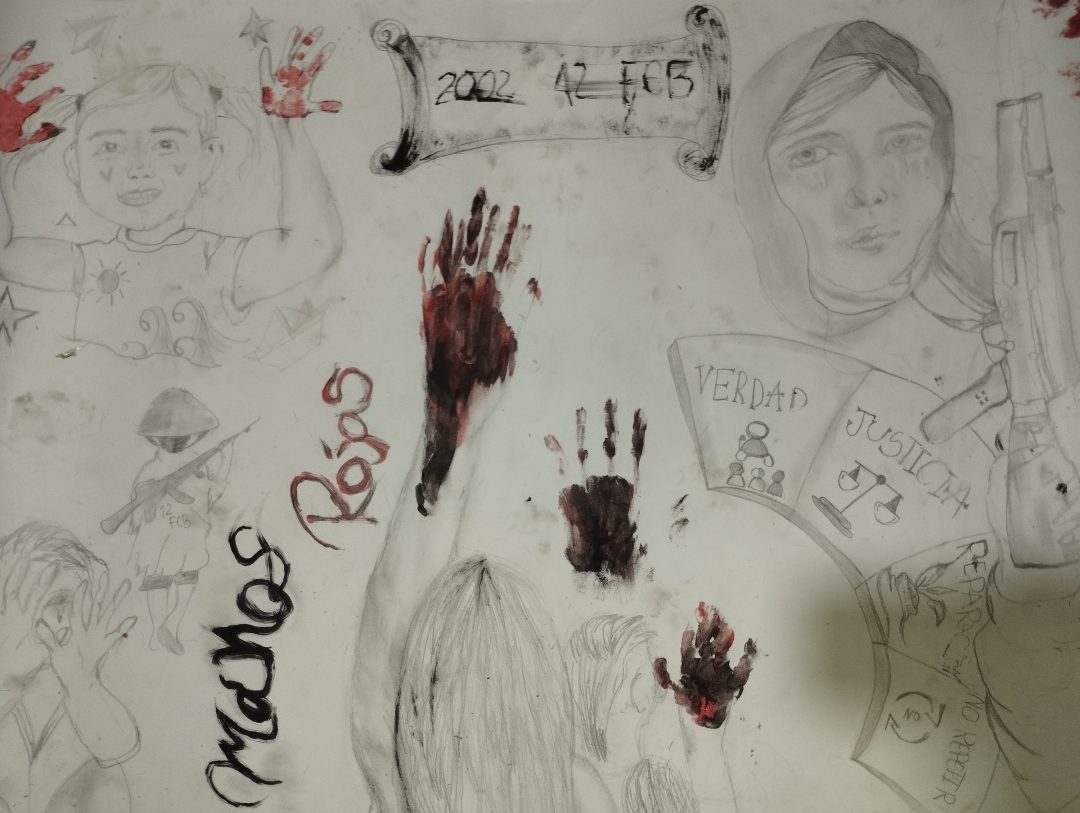 MIS MANOS ROJAS SE PINTAN DE PAZ – COALICO